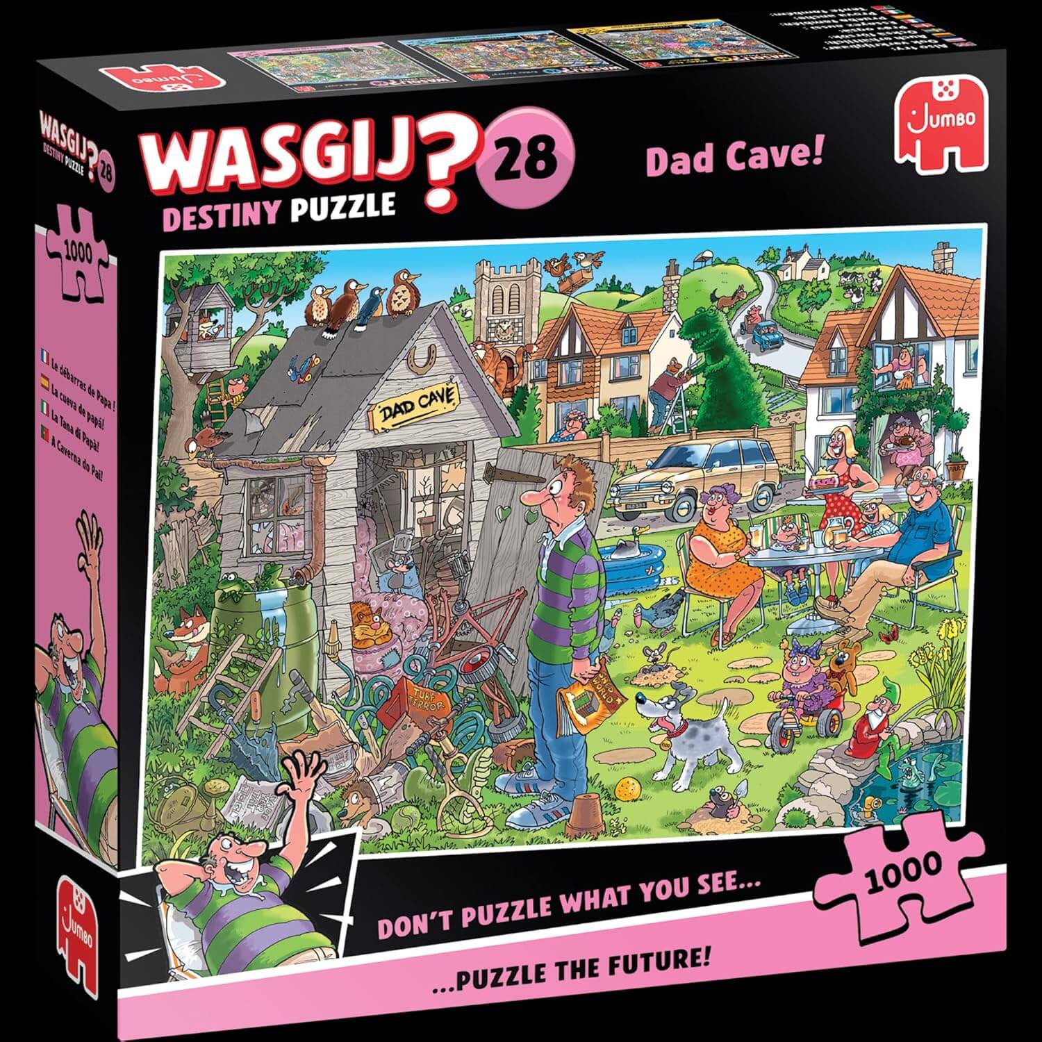 Wasgij - Destiny 28 Dad Cave! - 1000 Piece Jigsaw Puzzle – The ...