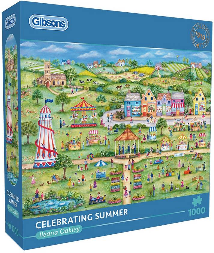 Gibsons - Celebrating Summer - 1000 Piece Jigsaw Puzzle – The Yorkshire ...