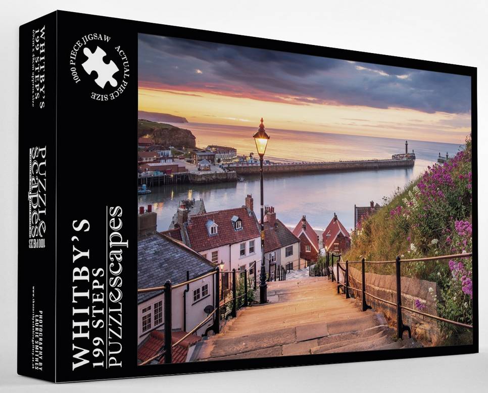 Puzzlescapes - Whitby 199 Steps - 1000 Piece Jigsaw Puzzle – The ...
