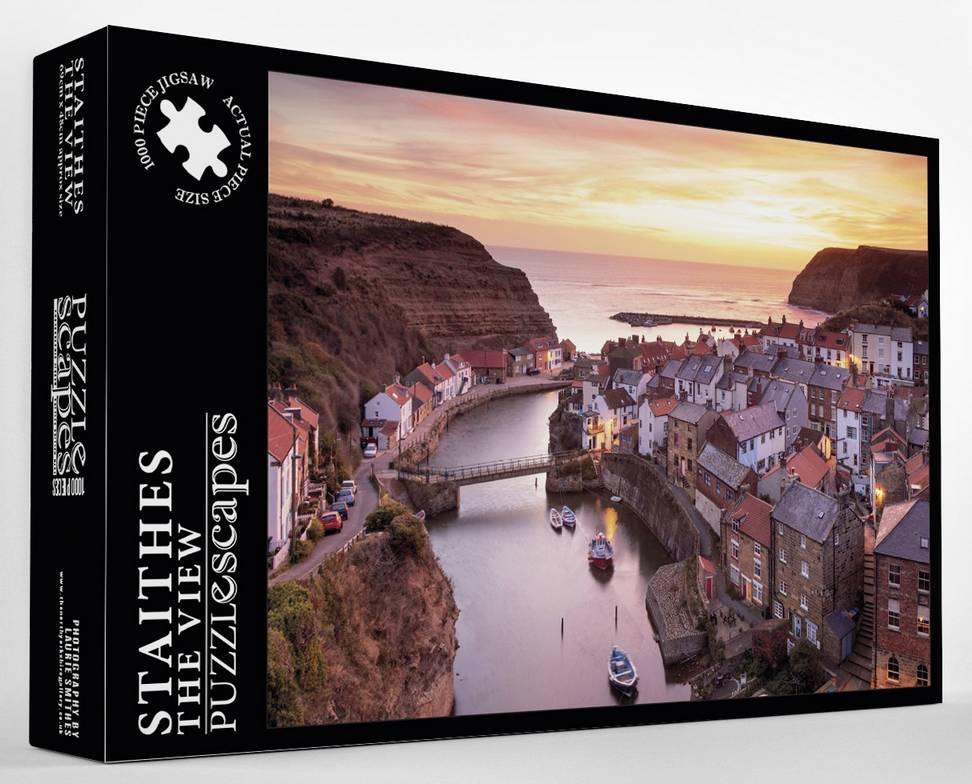 Puzzlescapes - Staithes The View - 1000 Piece Jigsaw Puzzle – The ...