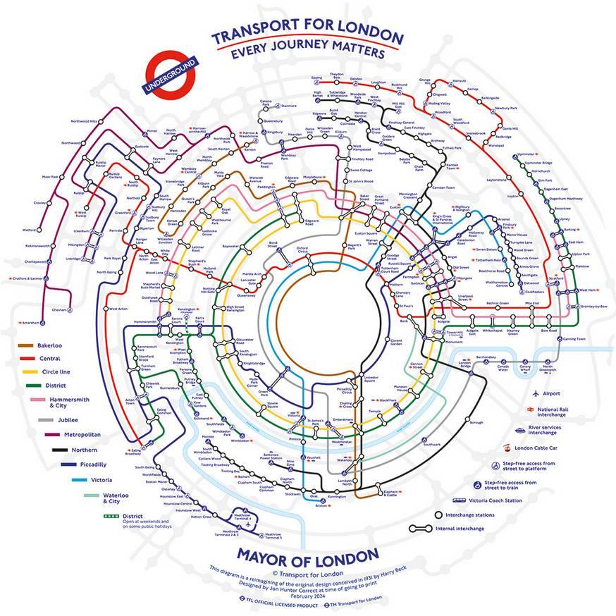 Gibsons - TFL Circular Underground Map - 500 Piece Jigsaw Puzzle – The ...