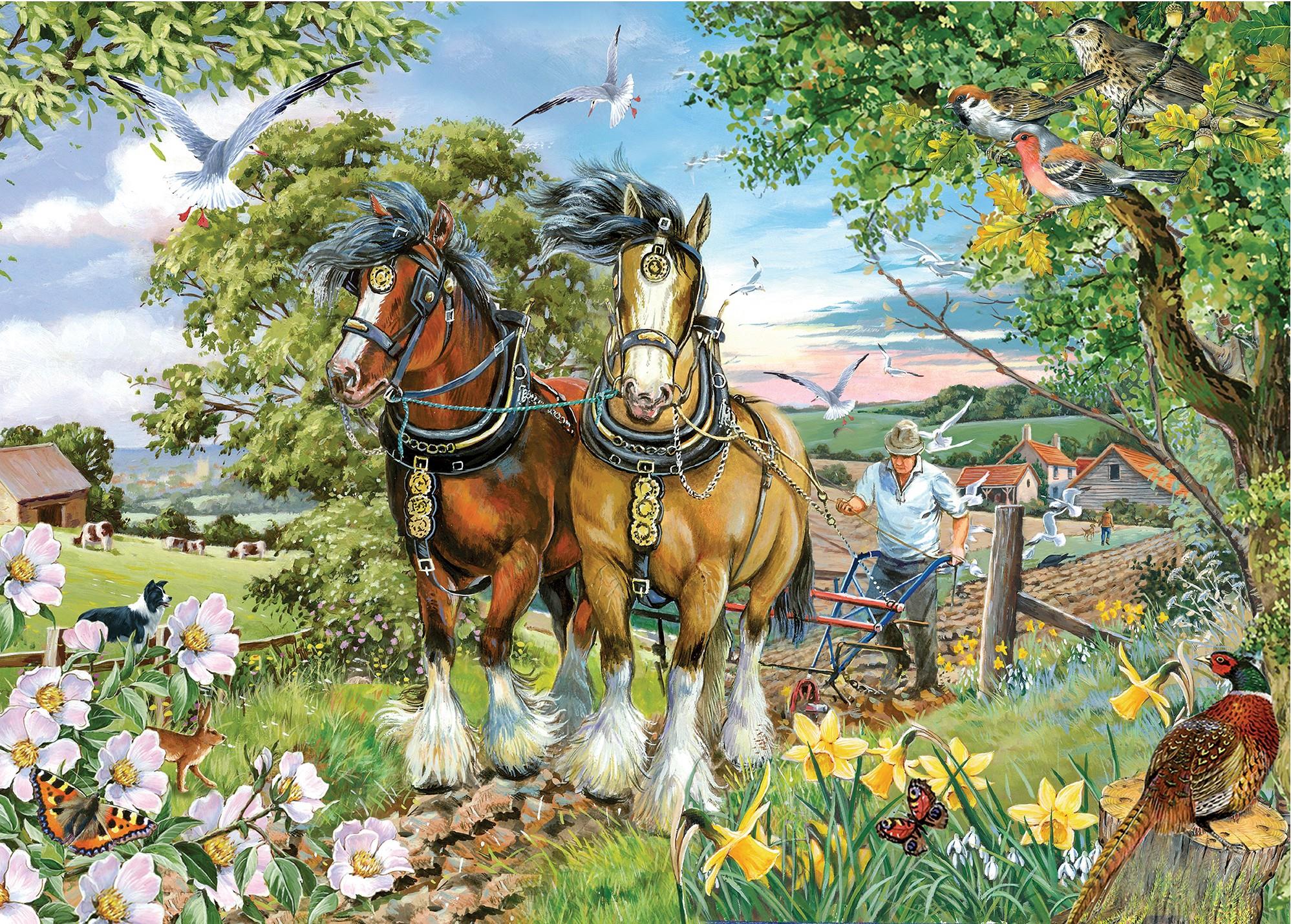 House of Puzzles - Strength & Beauty - 250XL Piece Jigsaw Puzzle – The ...