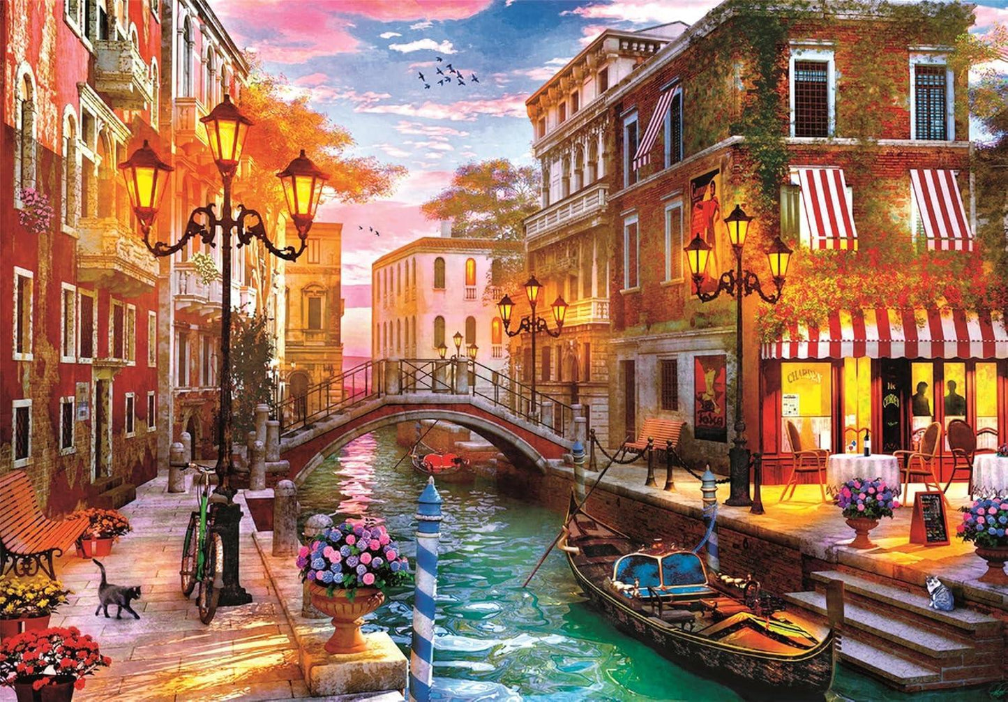 Clementoni - Sunset Over Venice - 500 Piece Jigsaw Puzzle – The ...