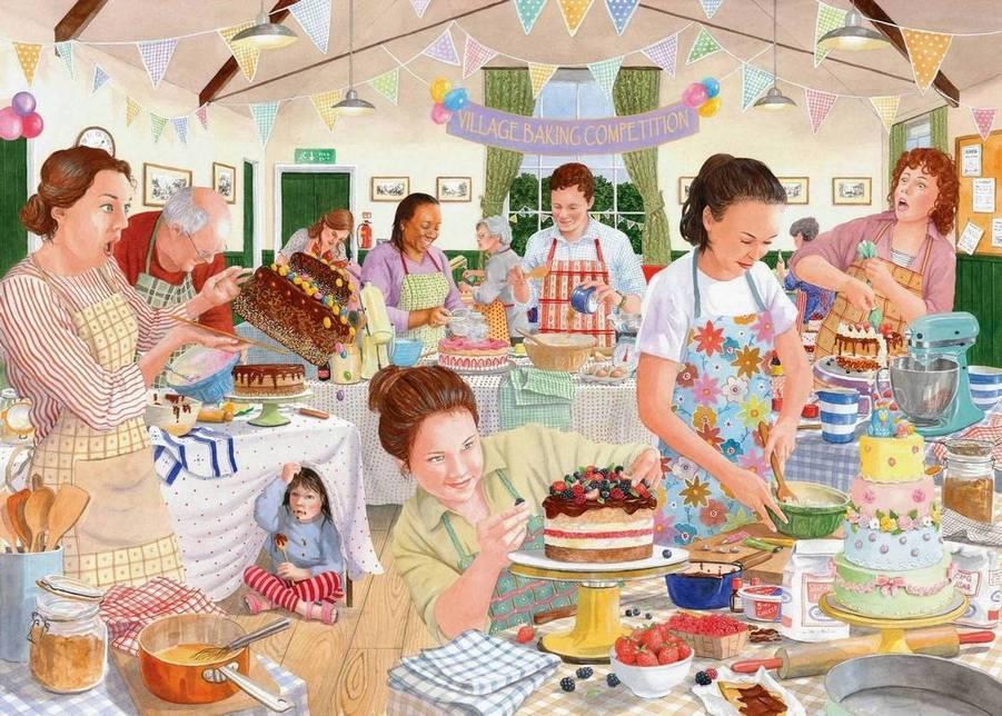 House of Puzzles - Baking Stars - 500XL Piece Jigsaw Puzzle – The ...