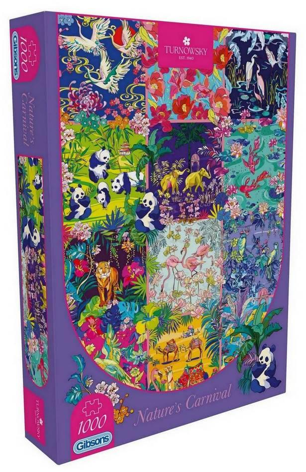 Gibsons - House of Turnowsky - Natures Carnival - 1000 Piece Jigsaw Pu ...