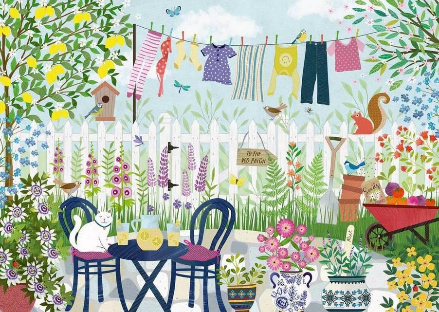 Ravensburger - Summer Garden - 1000 Piece Jigsaw Puzzle – The Yorkshire ...