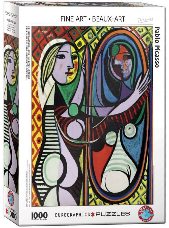 Eurographics - Picasso Girl before a Mirror - 1000 Piece Jigsaw Puzzle ...