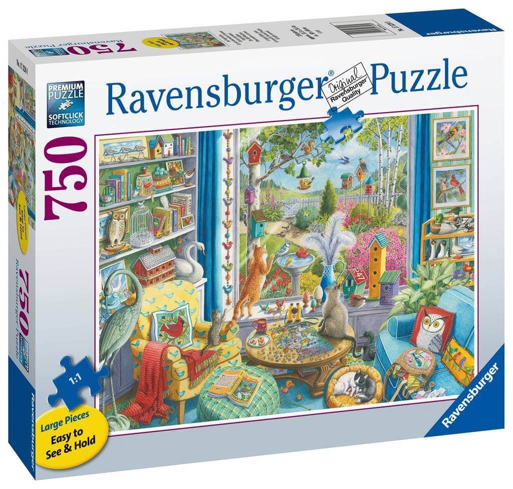 Ravensburger - The Bird Watchers - 750 Piece Jigsaw Puzzle - The ...